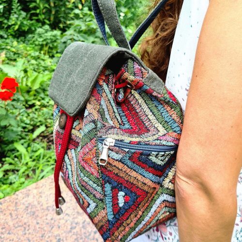 Купити сумку з вишивкою, рюкзак, сумку з фетру ⋆ SOKOLOVA ⋆